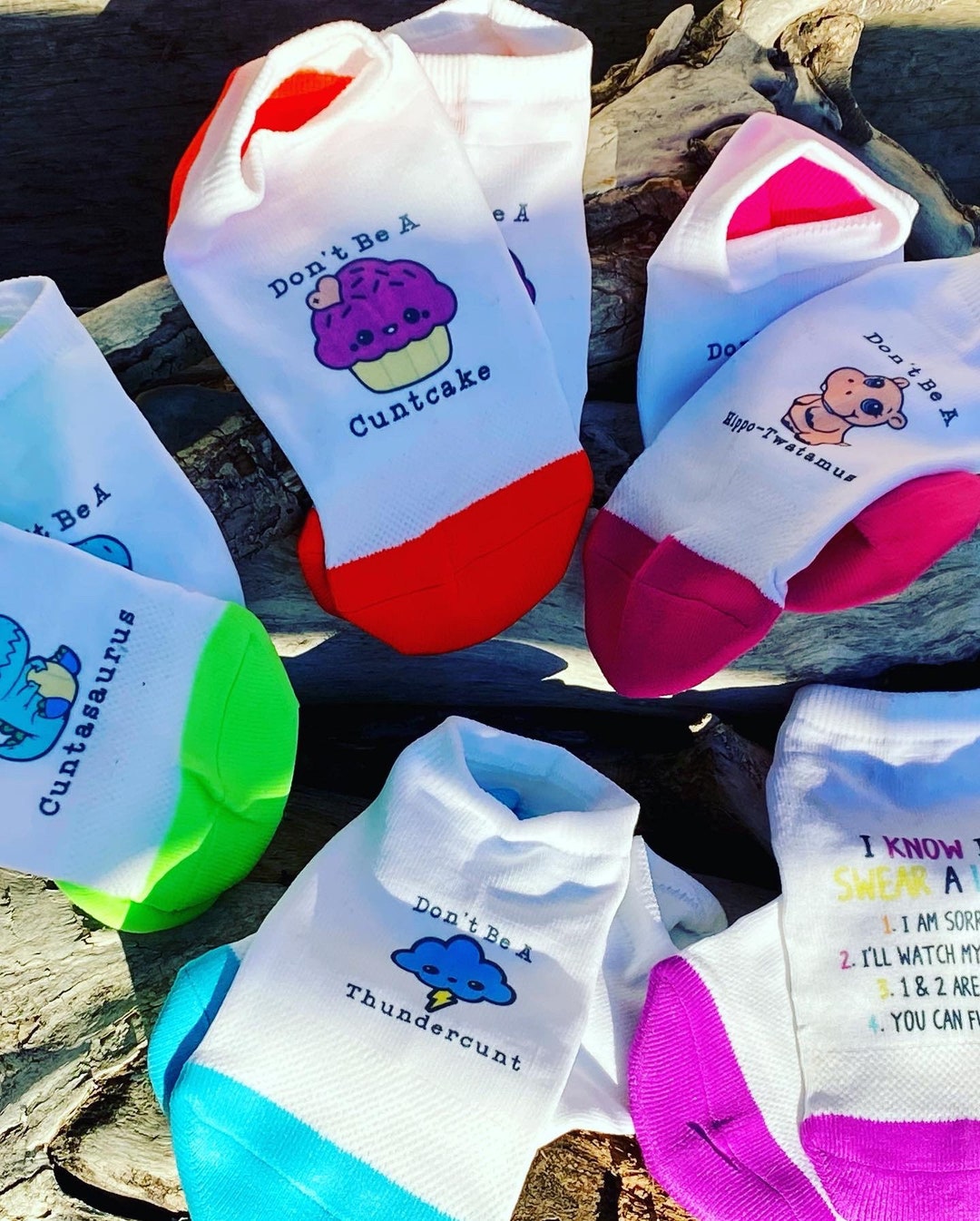 Swear Socks - Etsy