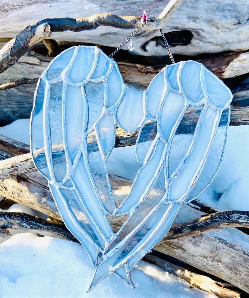 Stained Glass Angel Wings - Etsy