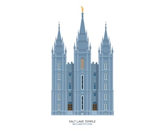 Salt Lake City Temple File - Etsy