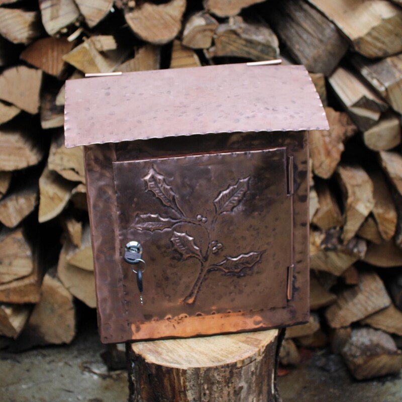 Copper Mailbox - Etsy