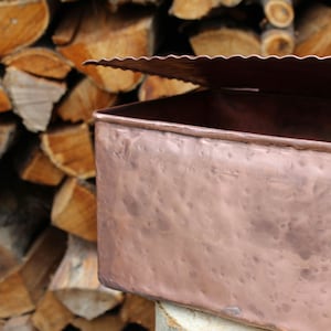 Box, Container, Object Holder, in Handmade Copper - Etsy