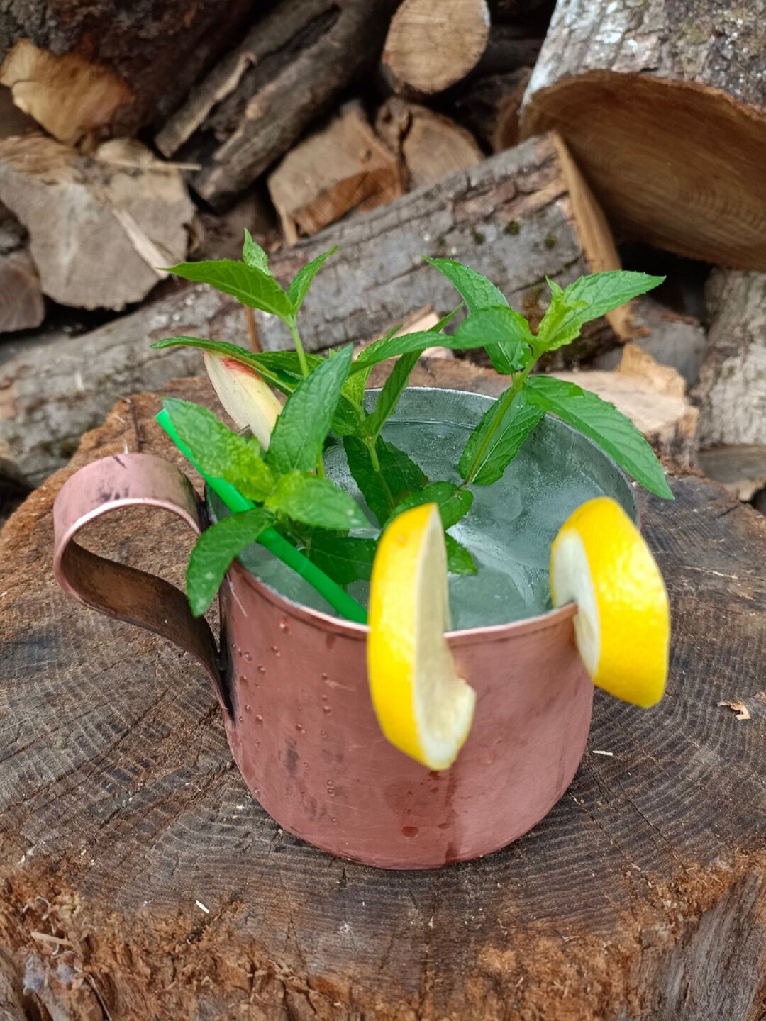 Handcrafted Copper Cocktail Mug Glass , Moscow Mule - Etsy