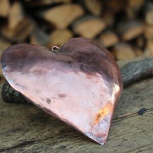 Handmade Copper Heart - Etsy
