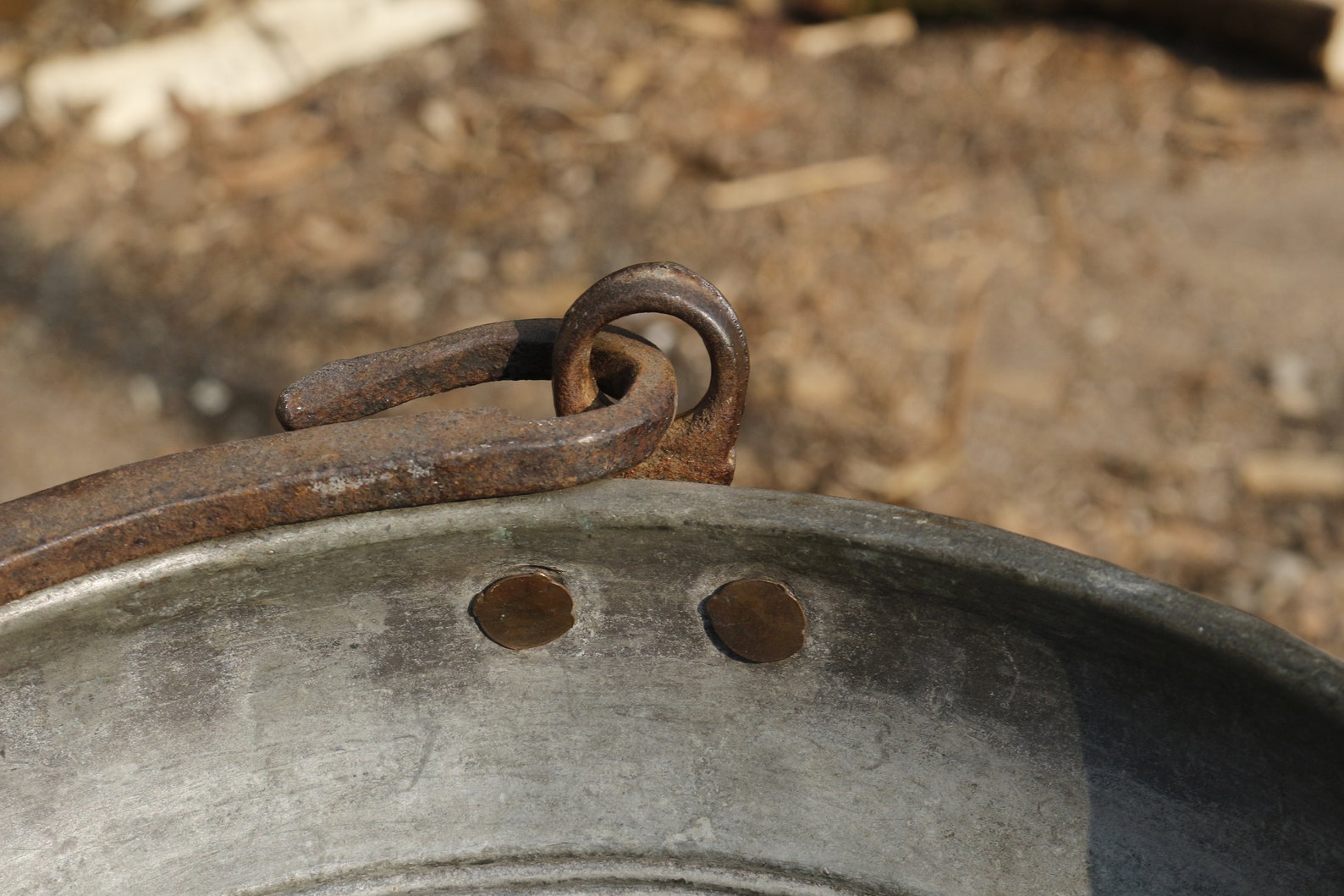 Antique Copper Jar Restored Bucket Container Flowerpot Handmade - Etsy