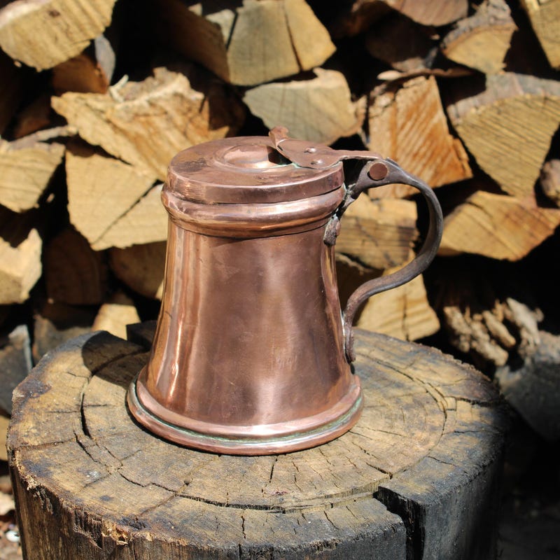 Rustic Copper Pot - Etsy