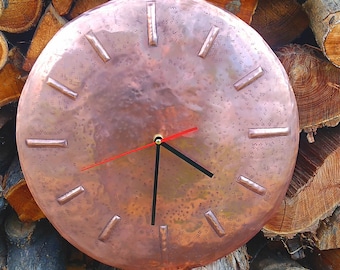 Copper Clock - Etsy
