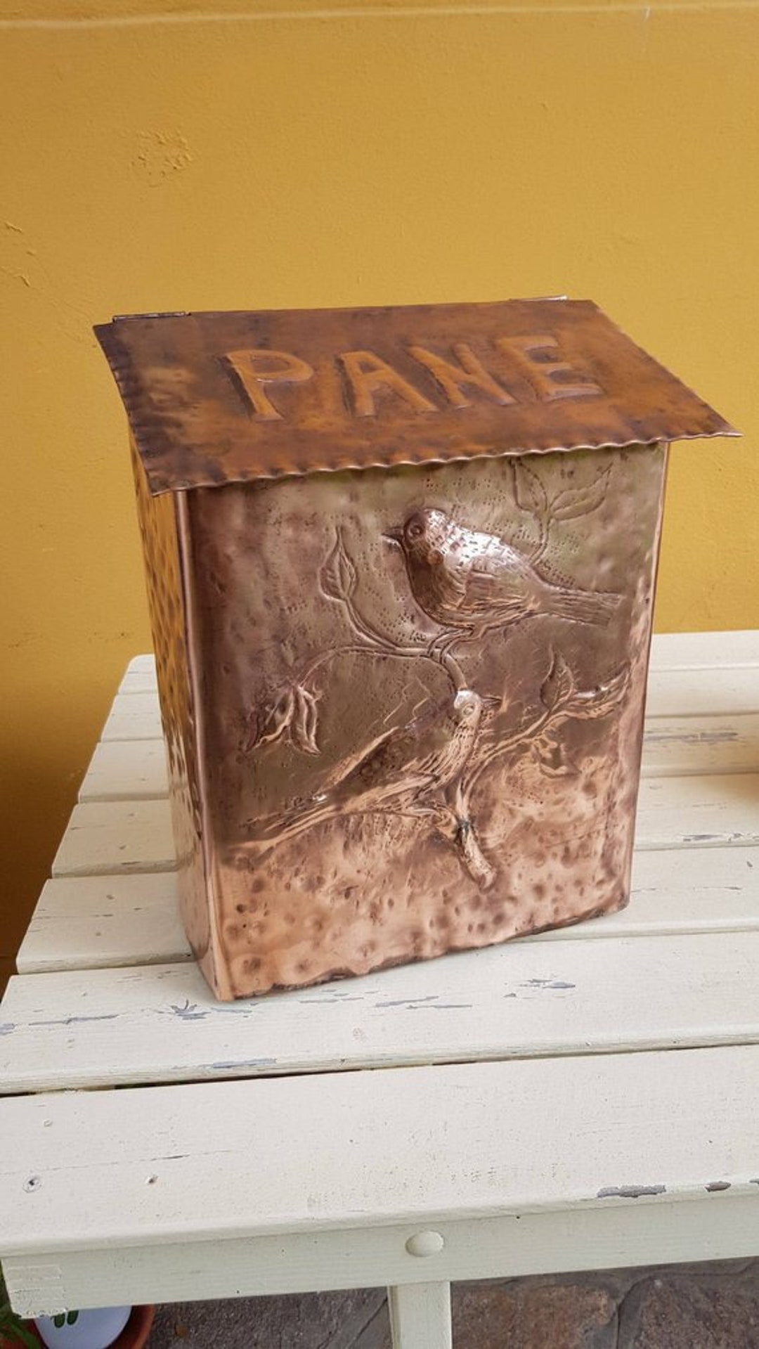 Copper Mailbox, Outdoor Bread or Parcel Holder, Handmade Craft - Etsy