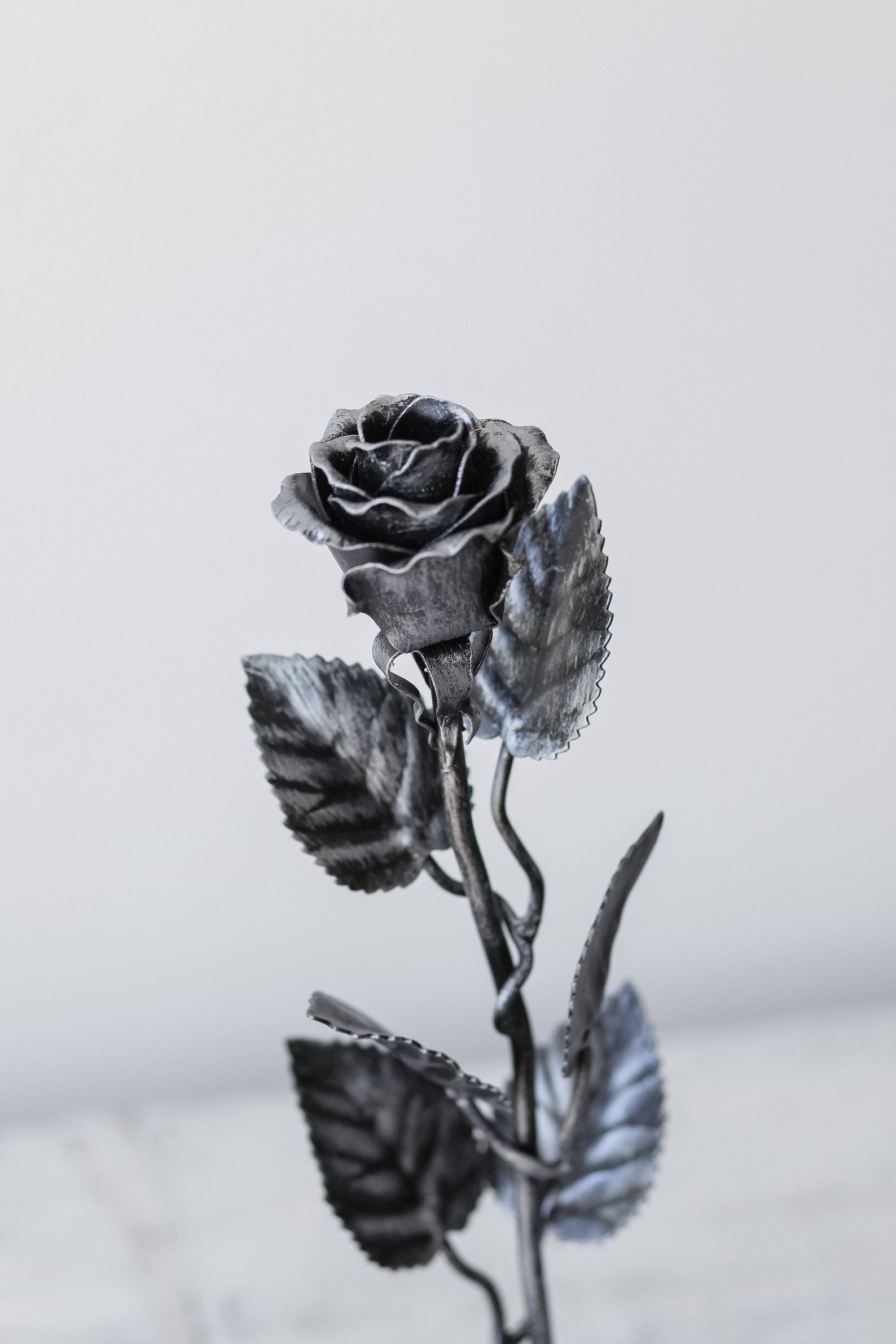 Handmade Metal Rose the Perfect Gift Every Time. Steel Rose | Etsy