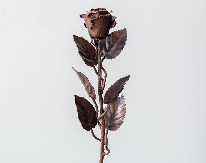 Handmade Metal Rose the Perfect Gift, Every Time. Steel Rose (Сopper ...