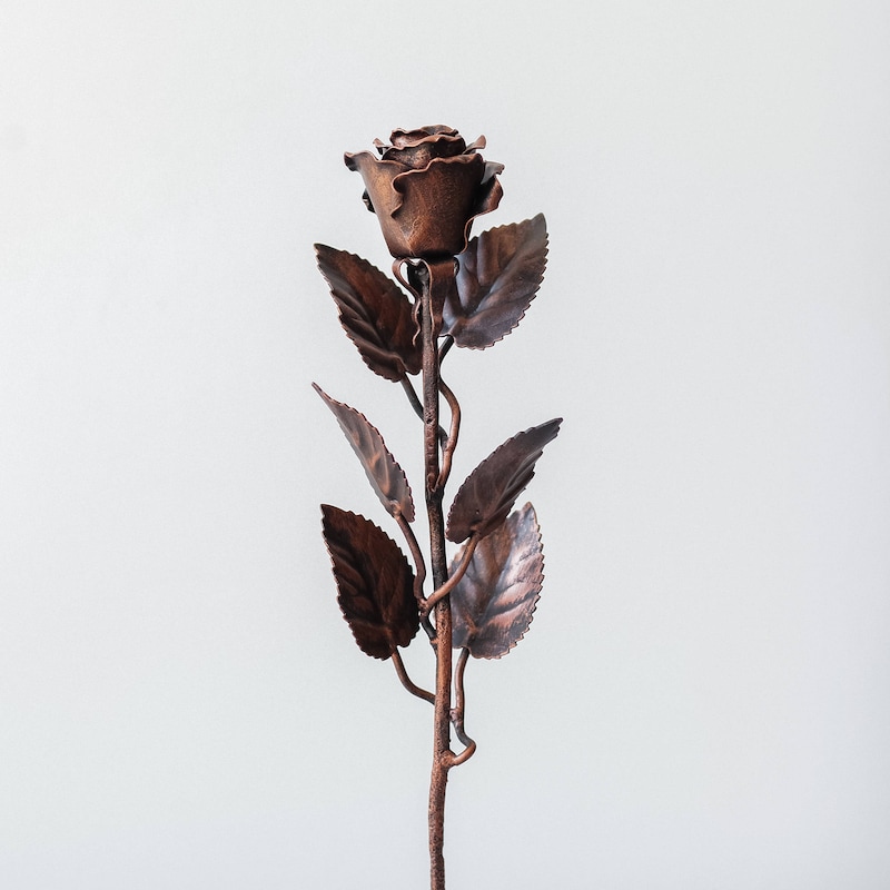 Metal Roses - Etsy