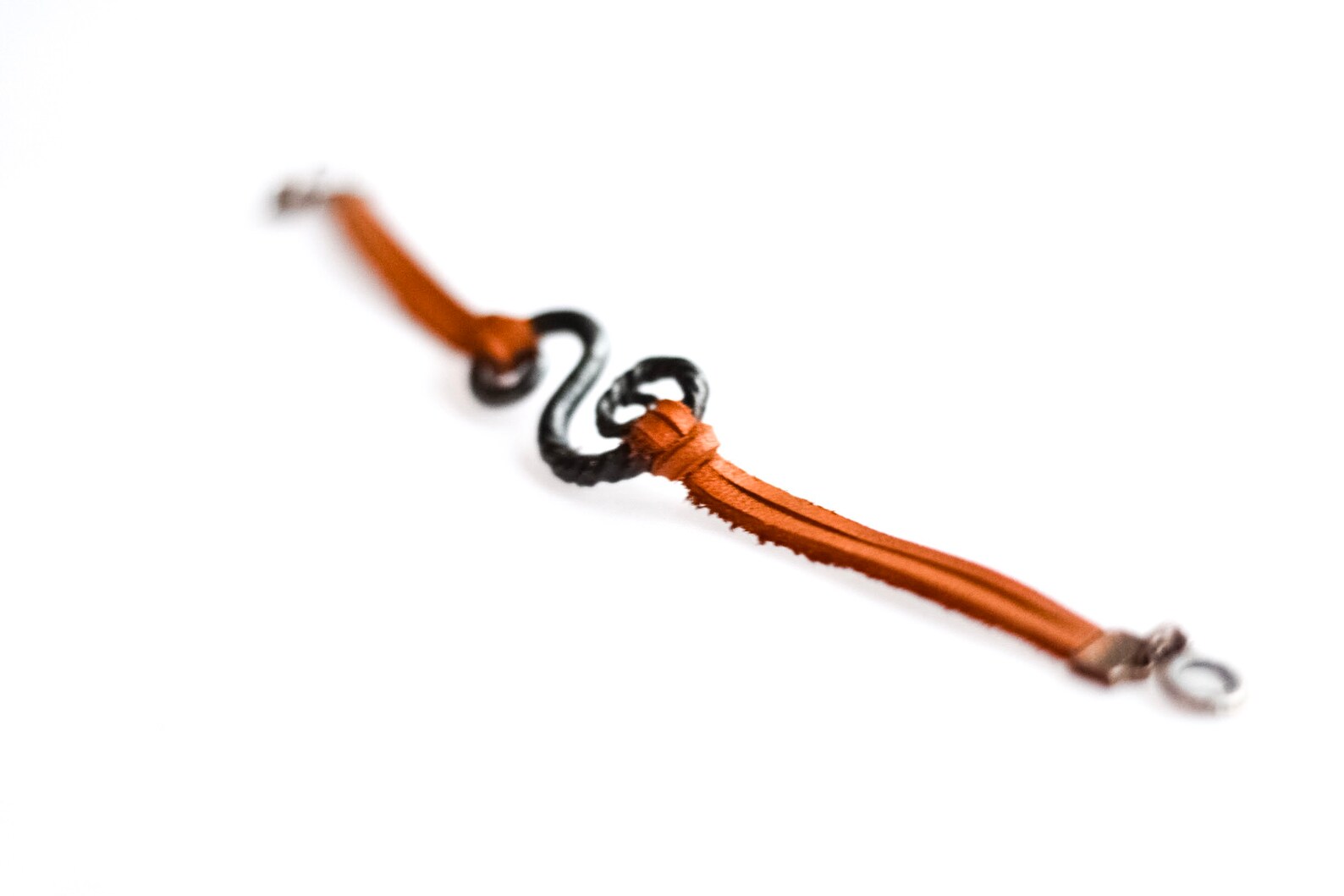 Hand Leather Bracelet, Iron Jewelry - Etsy
