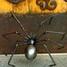 Metal Spider steel Spider Art Sculpture - Etsy