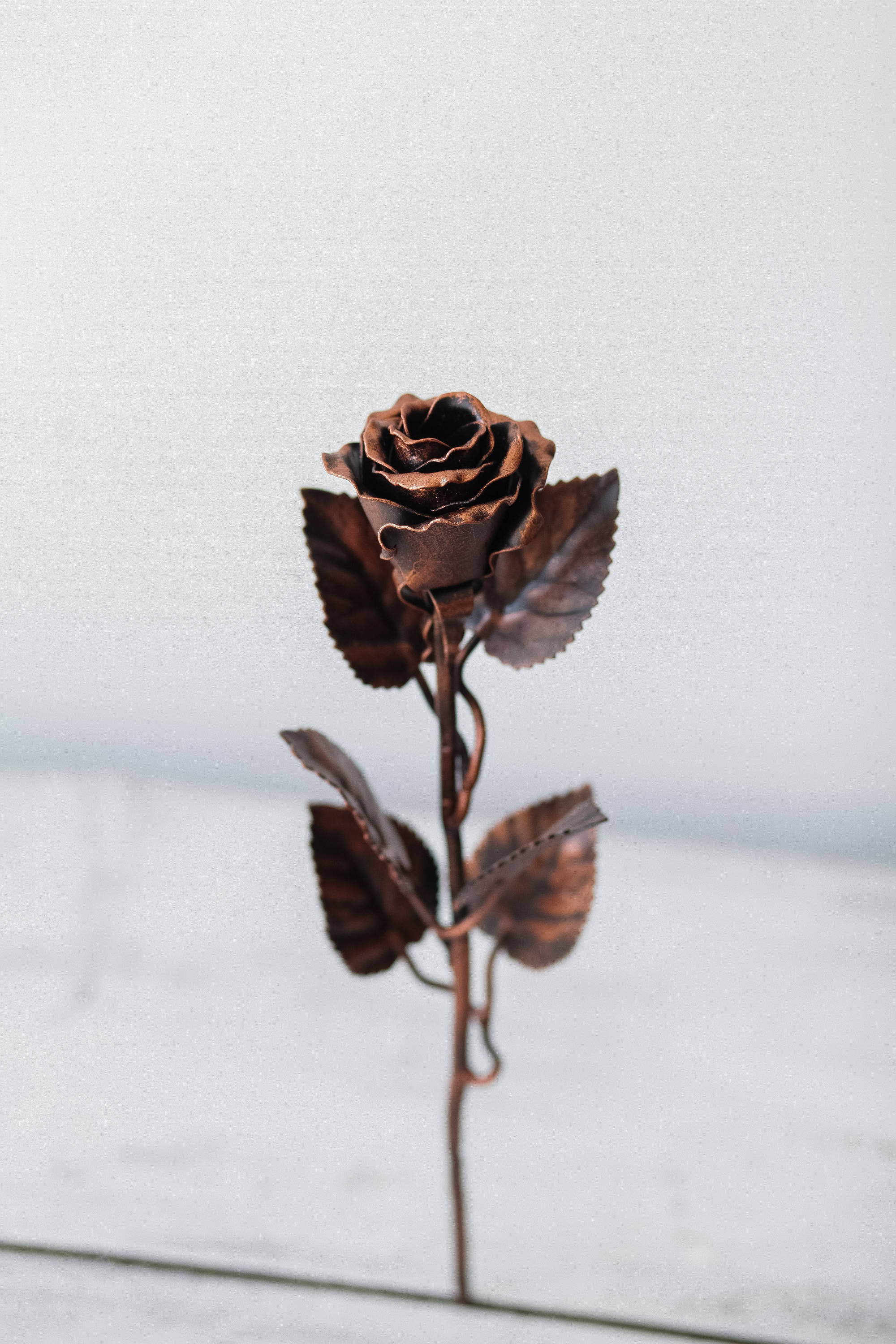 Handmade Metal Rose the Perfect Gift, Every Time. Steel Rose (Сopper ...