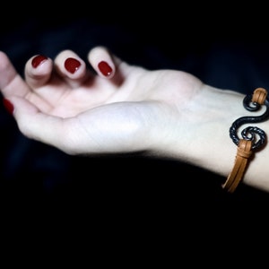 Hand Leather Bracelet, Iron Jewelry - Etsy