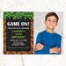 Pixelated Invite With Photo/video Game Invitation/pixel Invitation ...