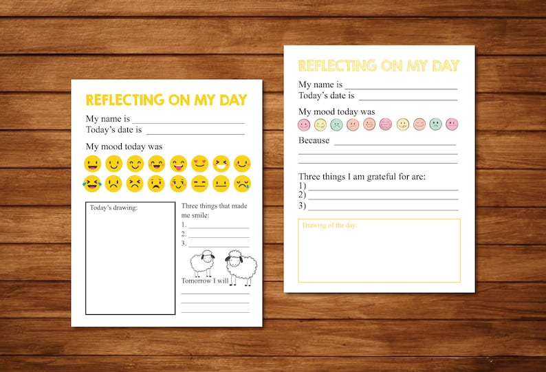 Instant Download Daily Printable Reflections | Etsy