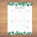 Printable Weekly Planners Kit, Printable to Do List, 6 in 1 Bundle ...