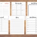 50 Pages -planner Templates Ultimate Collection, Printable Planner Set ...