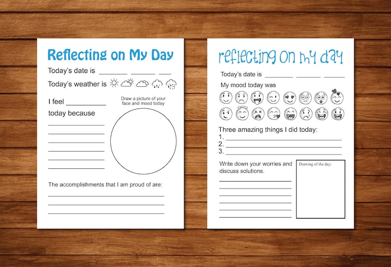 Instant Download Daily Printable Reflections | Etsy