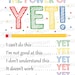 The Power of yet Poster Printable/motivational Wall Art/growth Mindset ...