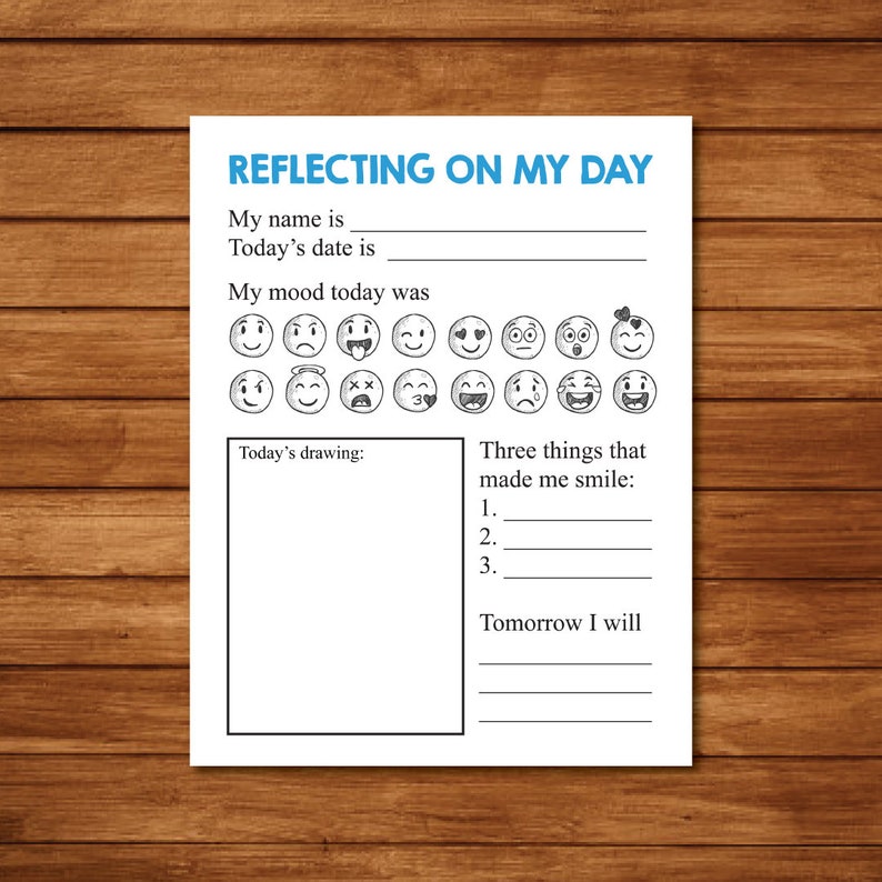 Instant Download Daily Printable Reflections - Etsy