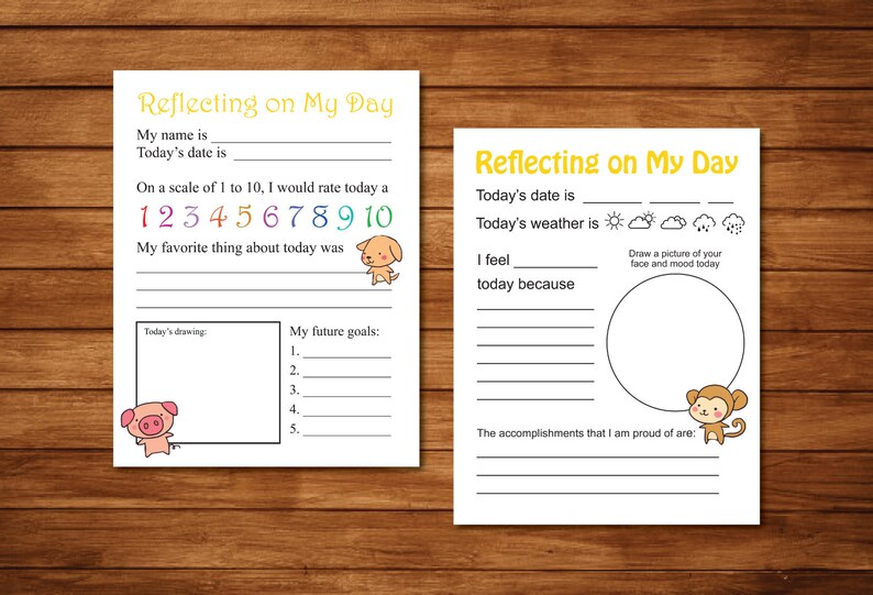Instant Download Daily Printable Reflections - Etsy