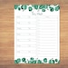 Printable Weekly Planners Kit, Printable to Do List, 6 in 1 Bundle ...
