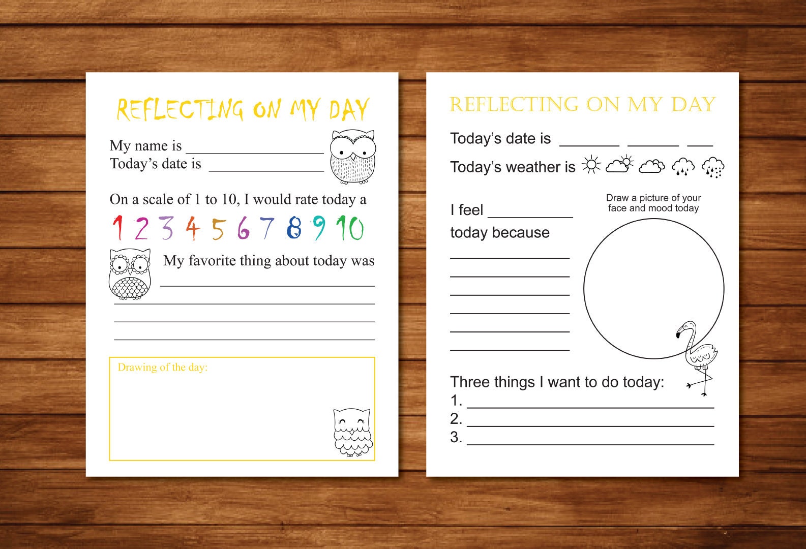 Instant Download Daily Printable Reflections | Etsy