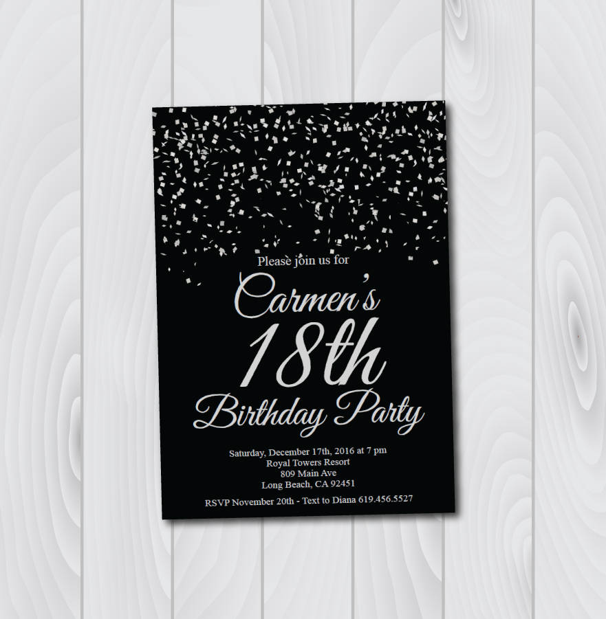 Sample 18th Birthday Invitation Ubicaciondepersonas cdmx gob mx Sample 18th Birthday Invitation Ubicaciondepersonas cdmx gob mx