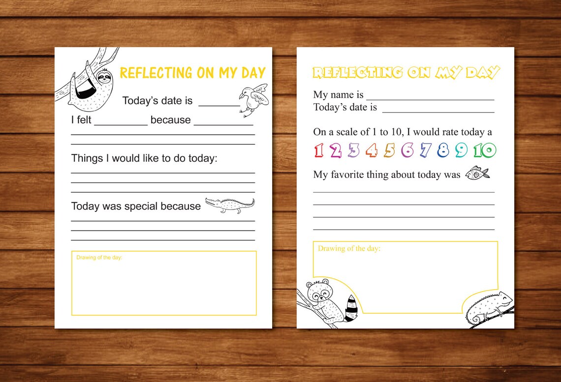 Instant Download Daily Printable Reflections | Etsy