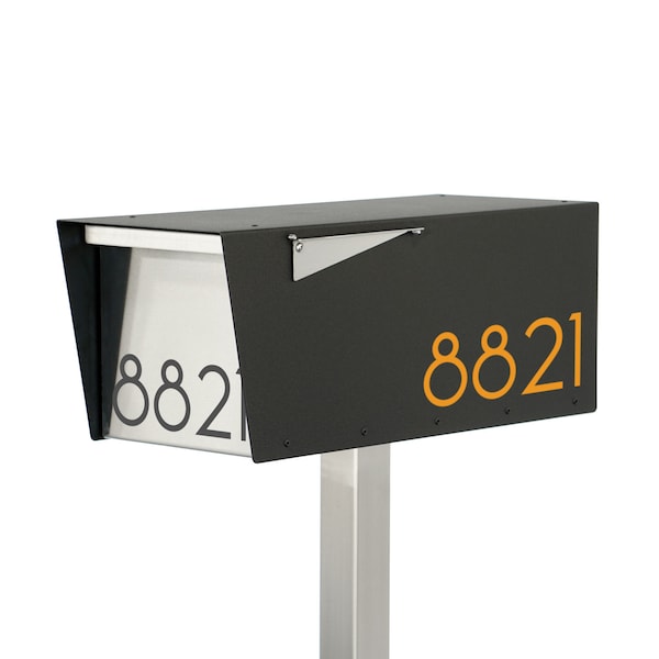 Modern Mailbox With Post - Etsy
