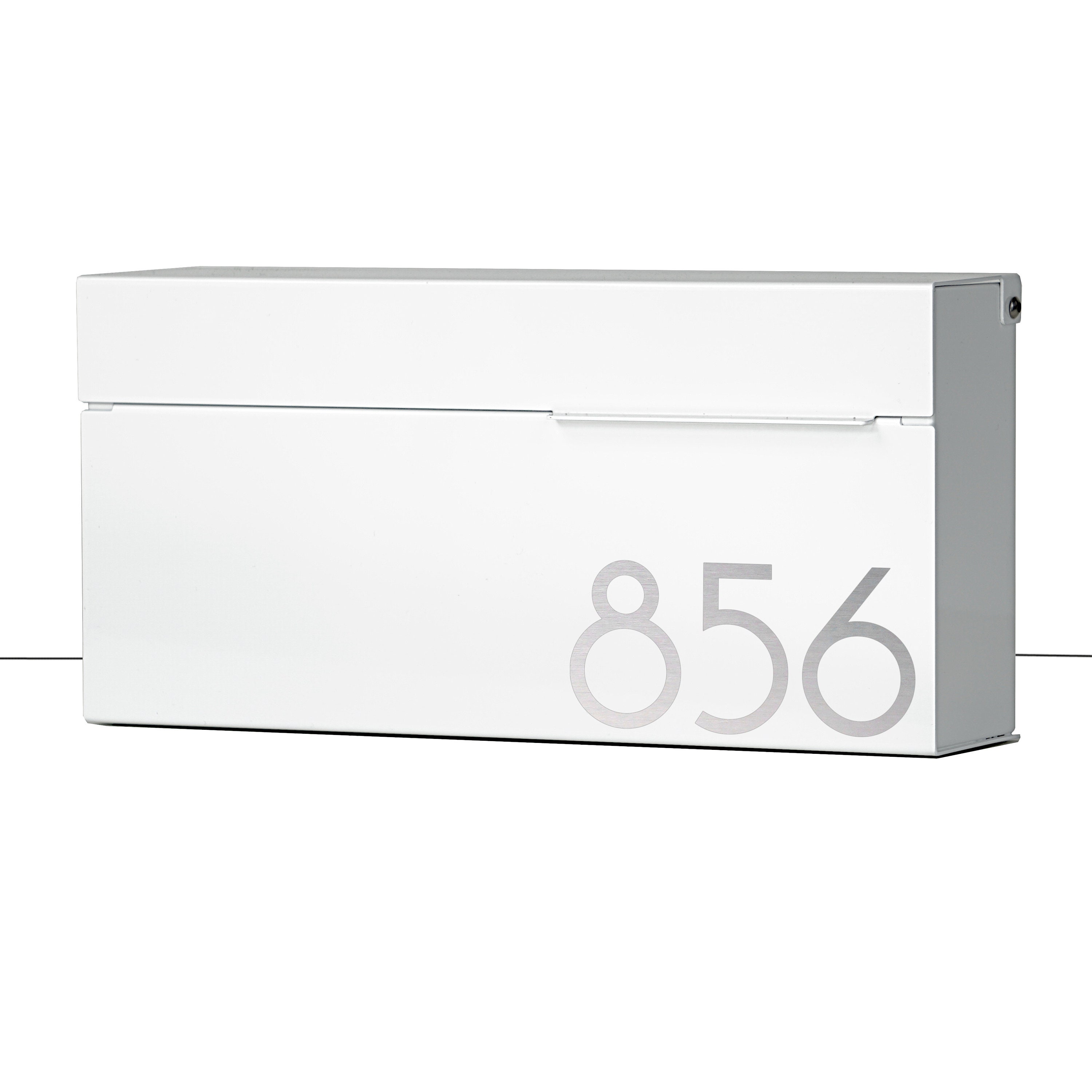 LOUIS WE White Modern Laser Engraved Mailbox , Vsons Design Original ...