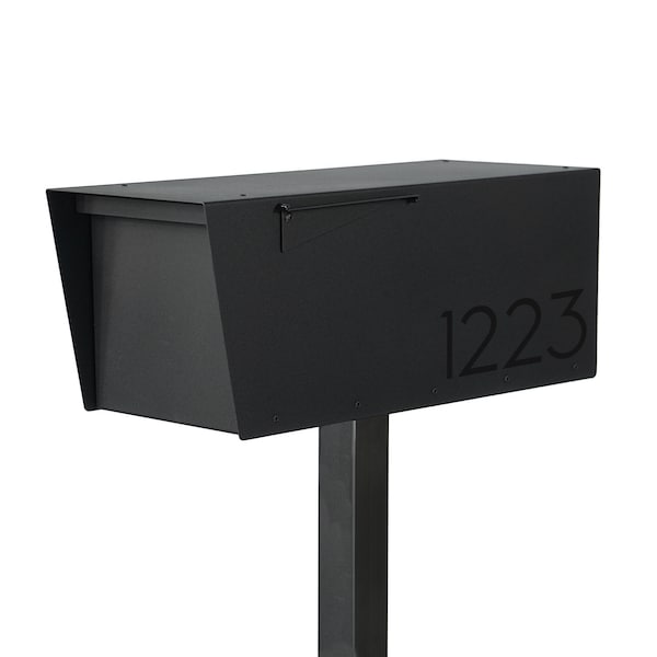 Modern Mailbox With Post - Etsy