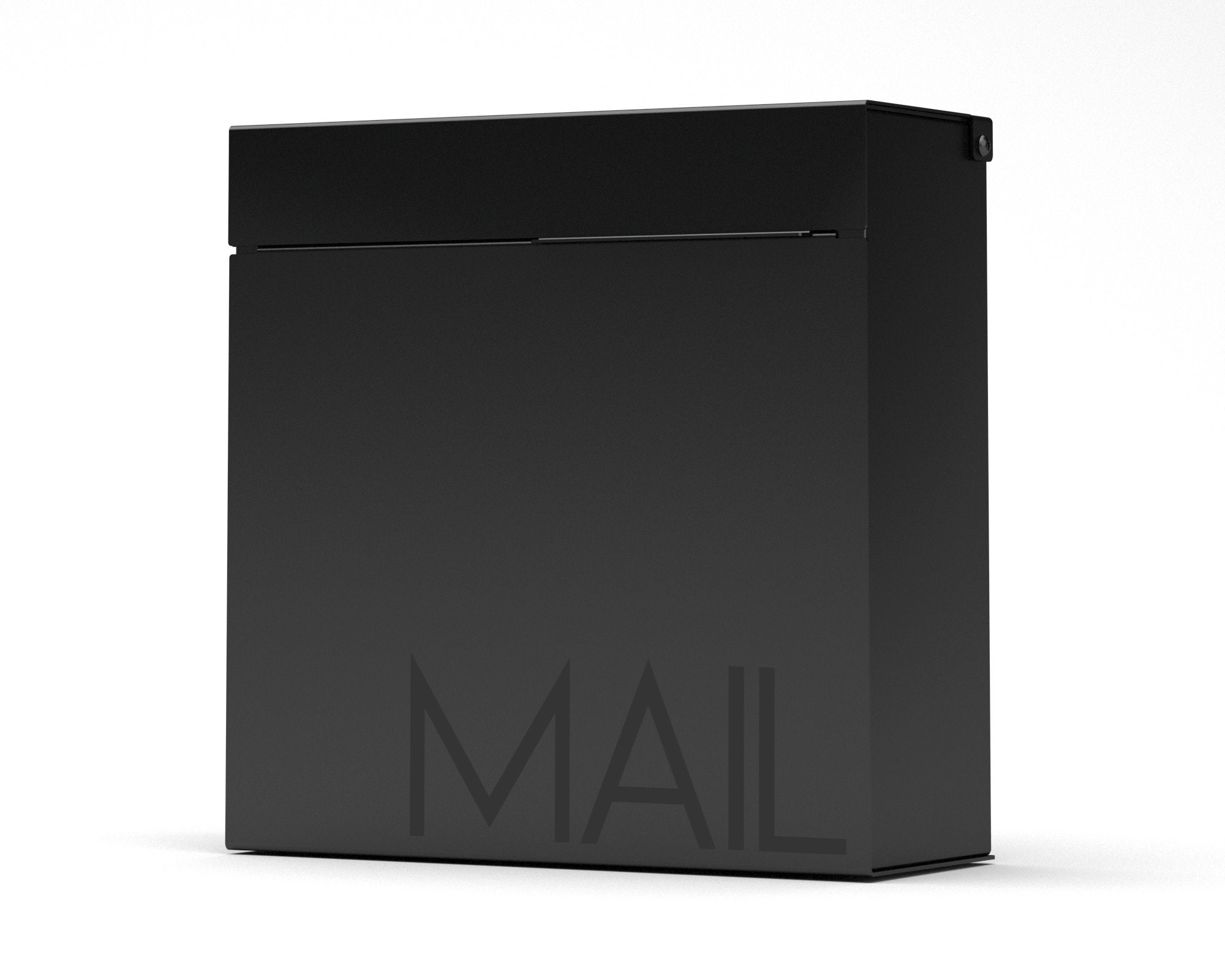 MARTIN B Square Modern and Contemporary Mailbox Vsons - Etsy