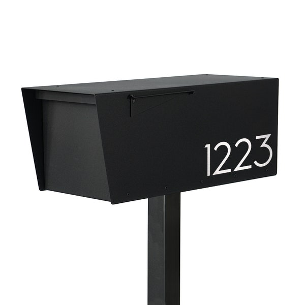Modern Mailbox With Post - Etsy