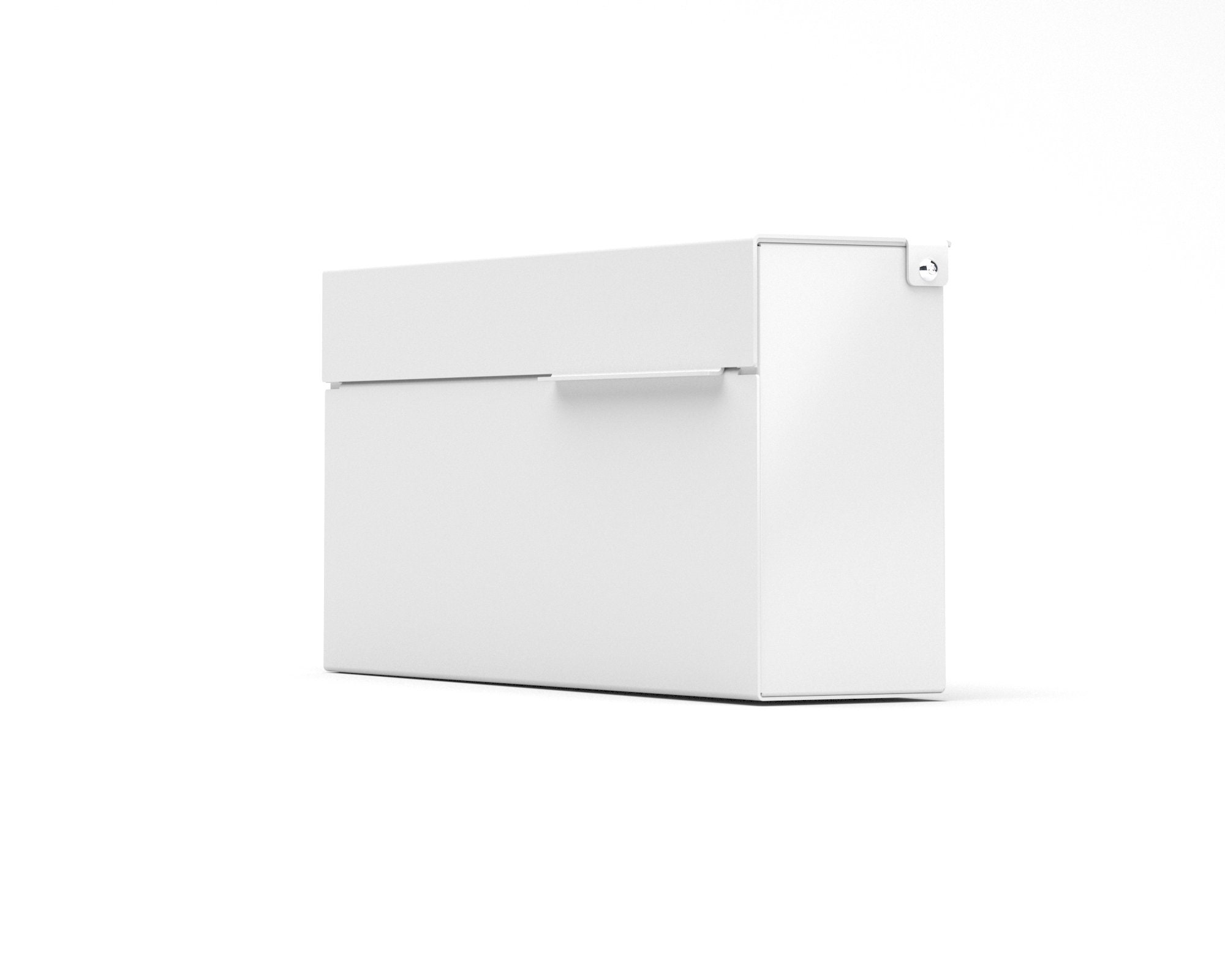 LOUIS W White Modern and Contemporary Mailbox Vsons Design | Etsy