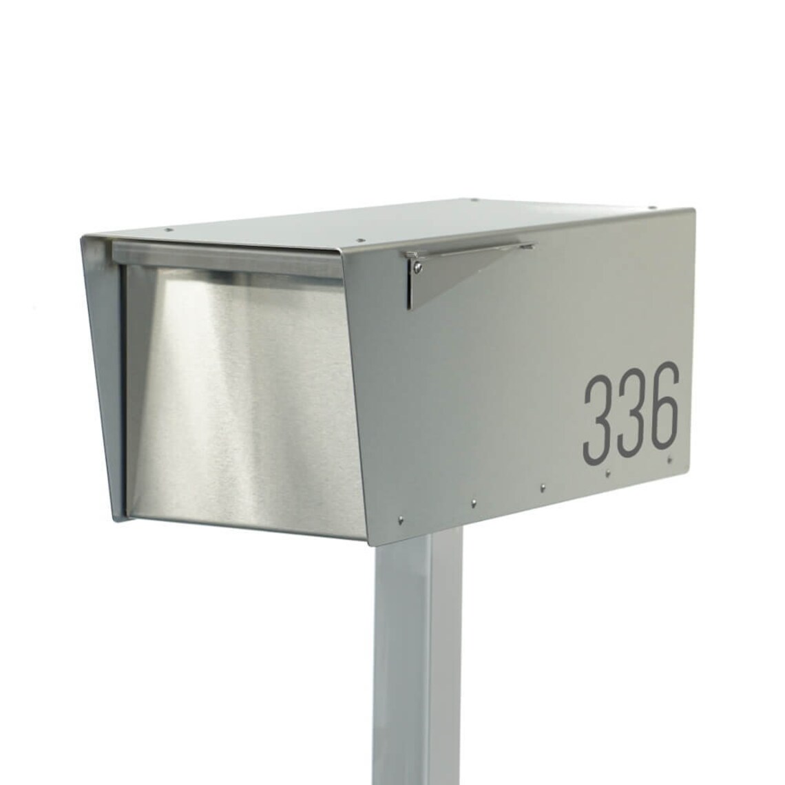 ANTHONY S the Minimalist, Modern Post Mounted Mailbox - Vsons Design ...