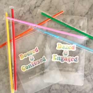 Dazed and Engaged Bachelorette Drink Pouches, Boozed and Confused ...