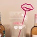 Kiss Lips Straw, Party Straws, Bachelorette Party Decor, Valentine's ...