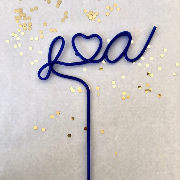 Custom Name Straw - Etsy