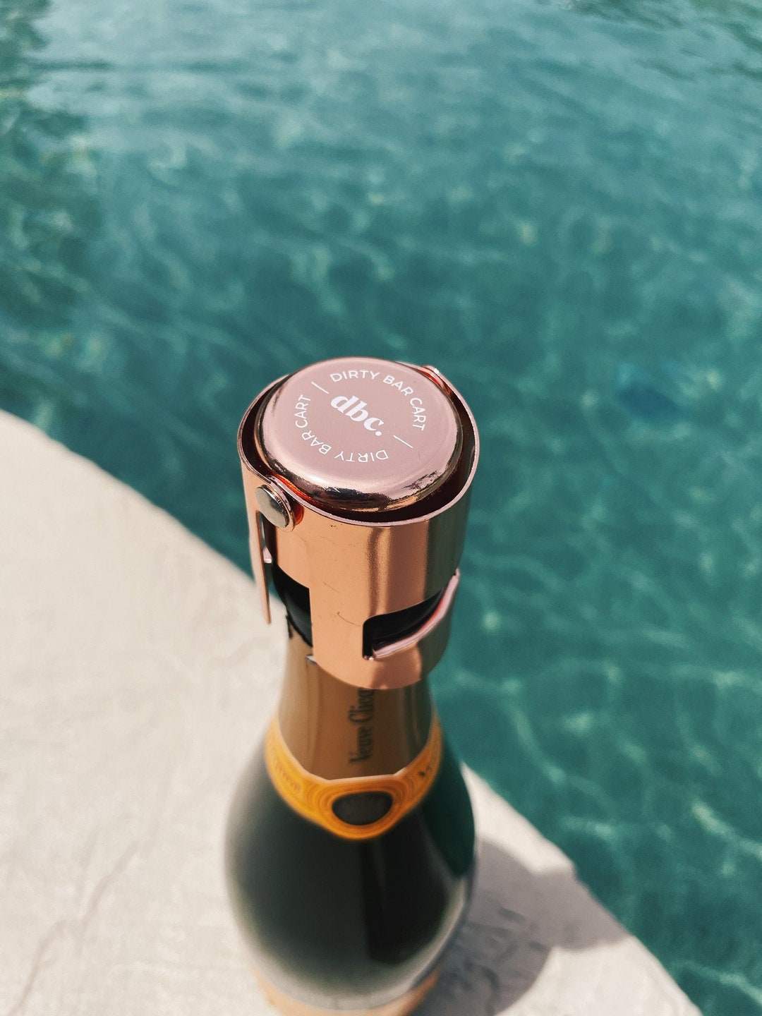 Rose Gold Champagne Stopper | Housewarming Gift | Bubbly Saver ...