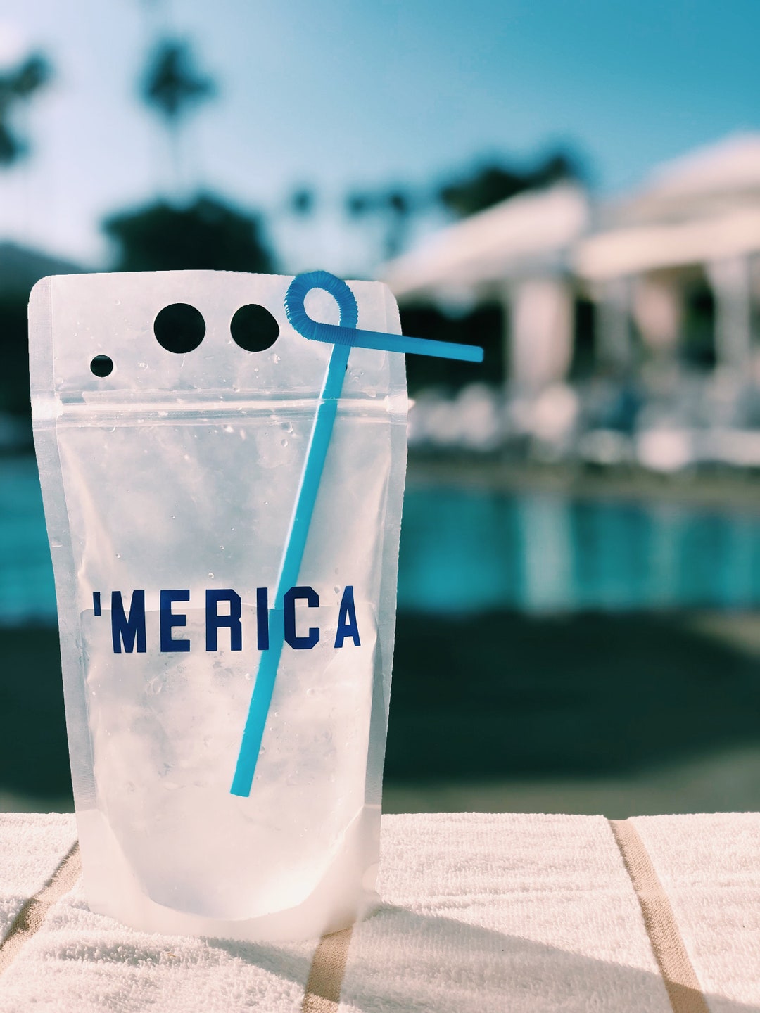 Merica | Party Pouches | Booze Bags | | Drink Bags | Custom | Reusable ...