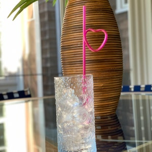HEART STRAWS, Party Straws, Party Decor, Valentine's Day Straws, Love ...