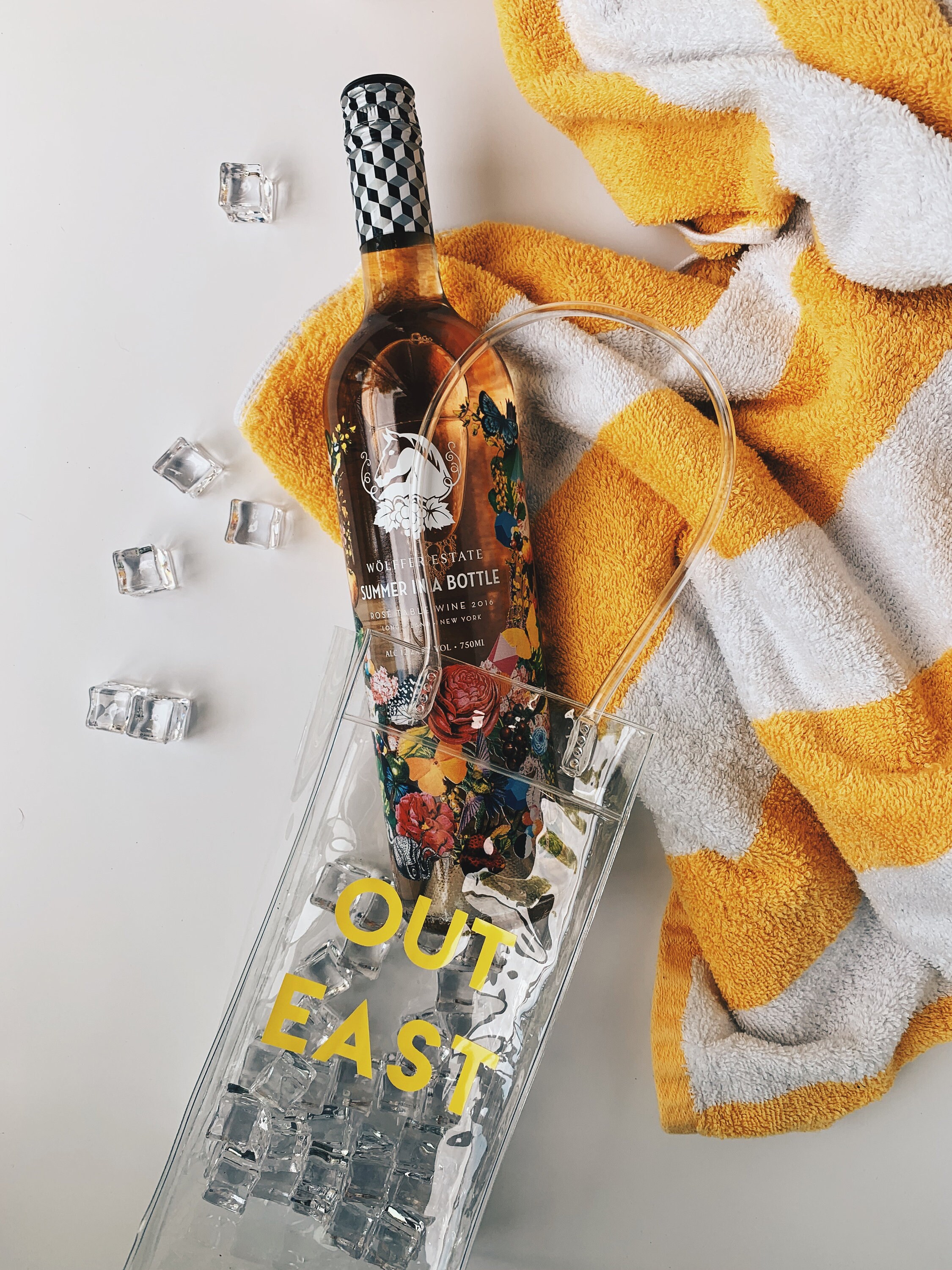 Wine Tote Out East Booze Bag Custom Alcohol Reusable | Etsy