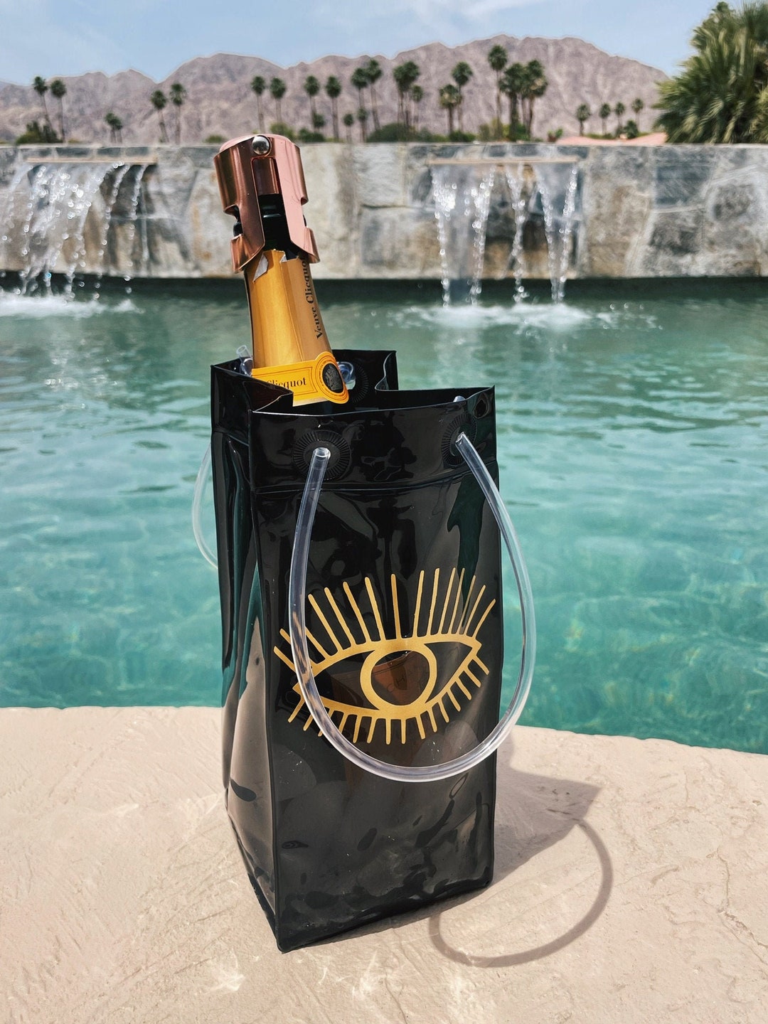 EVIL EYE Wine Tote - Rosè All Day - Booze Bag - Wine Bag - Alcohol ...