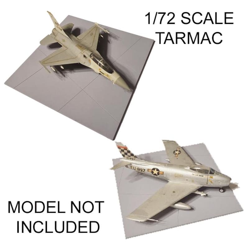 3D Diorama Tarmac 1/72 Scale US Square/rectangle - Etsy