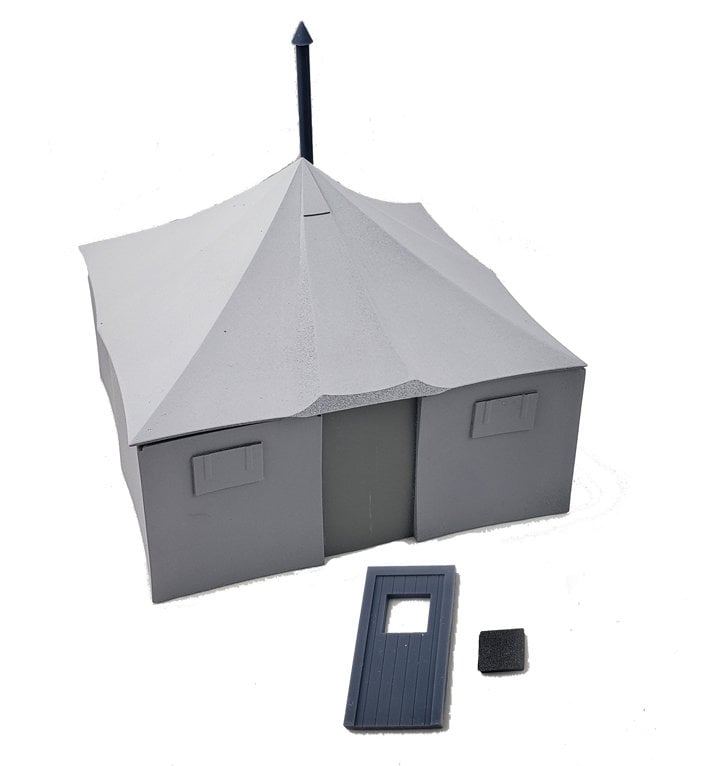 MASH Military Tent Kit 72, 48 or 35 Scales & Adirondack Chairs - Etsy