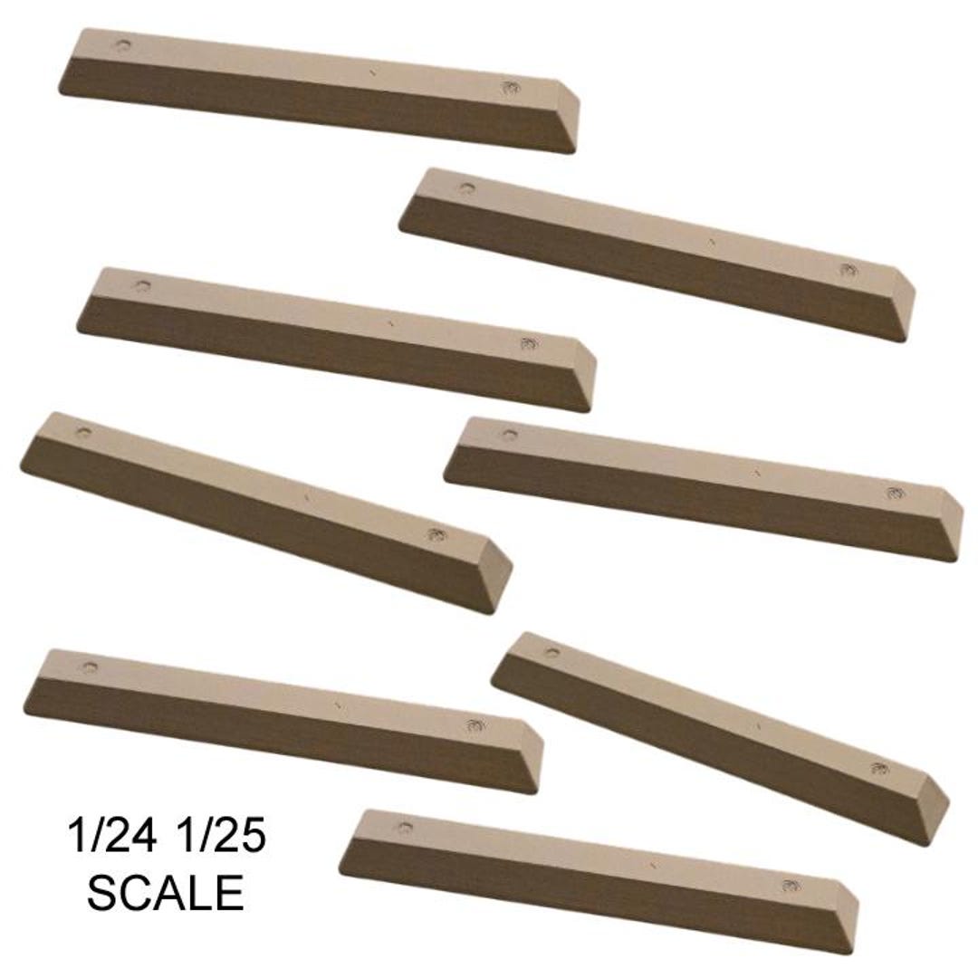 1/24 Parking Lot Curb Stops for Die Cast or Model Cars - Etsy