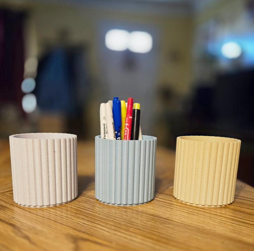 Oval Column Pen/pencil Holder - Etsy
