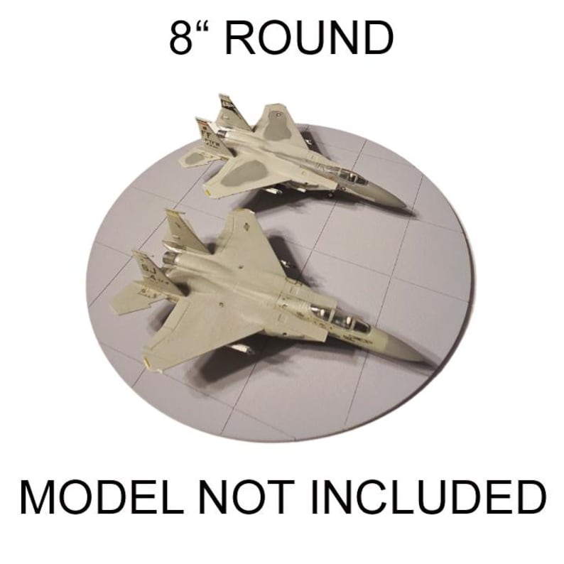 3D Diorama Tarmac 1/144 Scale US ROUND - Etsy